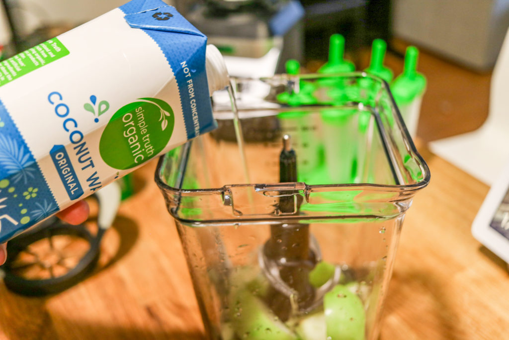 Clean Green Ice Block Popsicle Recipe - NomList
